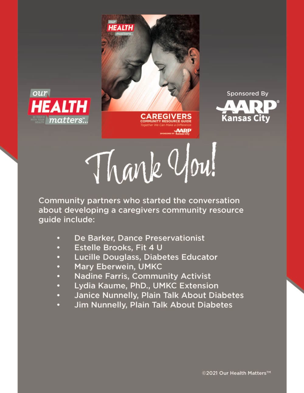 AARP Thank you flyer v2.0 - KC Our Health Matters